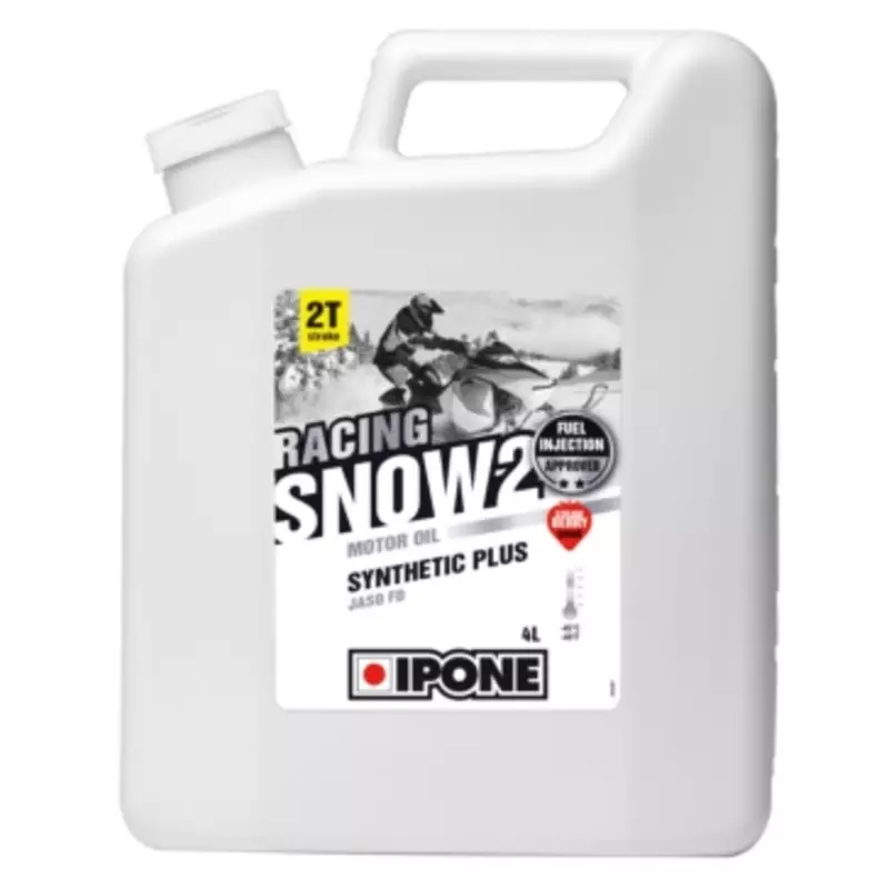 Ipone Snow Racing 2 moottorikelkkaöljy 4L Savuton E-Tec 2-tahti ...