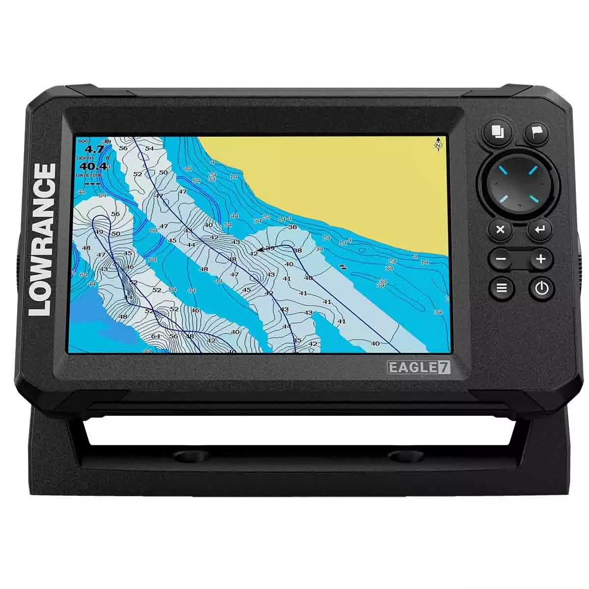 Lowrance Eagle 7" yhdistelmälaite Kaikuluotain / Plotteri + kaikuanturi ...