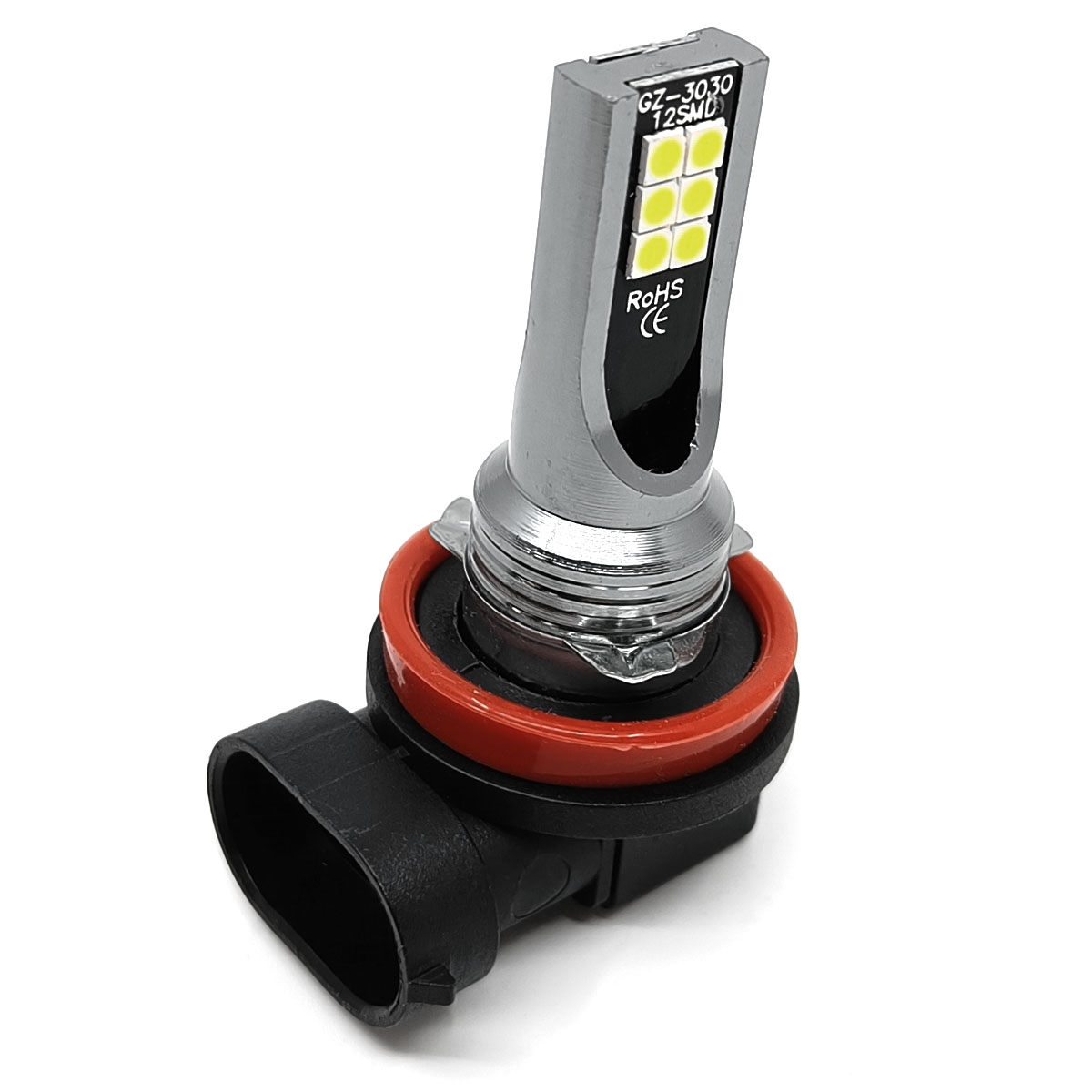 Led polttimo H8 / H11 12V Sumuvalo, sopii H8 ja H11 kantaan ...