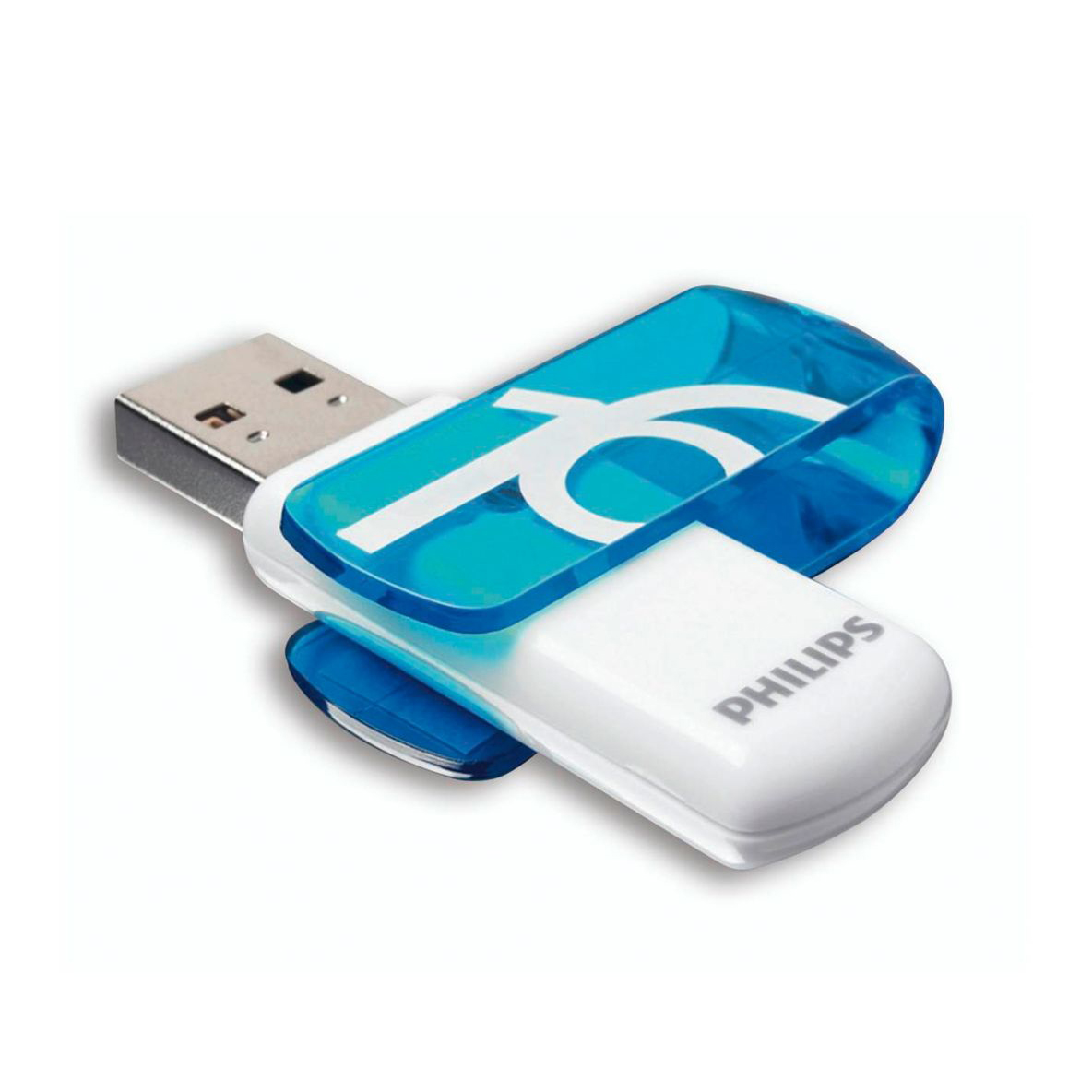 PHILIPS MUISTITIKKU USB 2,0 16GB SININEN Tiedostojen siirtoon ja ...