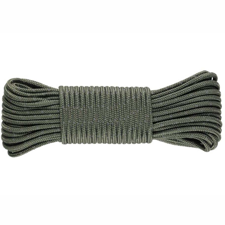 Retkiköysi 400kg 20m vihreä Köysi retkeilyyn, teltan kiinnitykseen ...