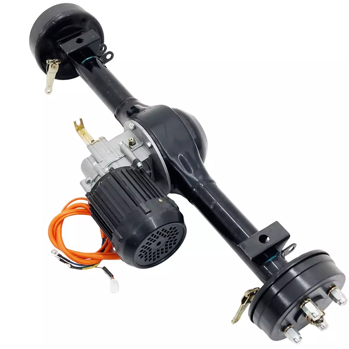 Taka-akseli 90cm, 2kW 60V moottorilla, järeä Mekaaninen hi/low ...