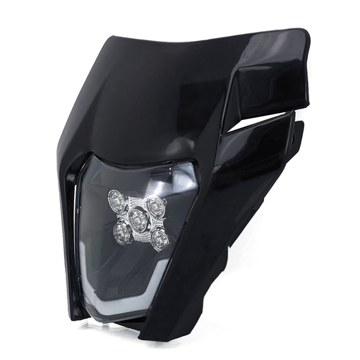 Ajovalo Led KTM type Faster musta Yleismallin LED valomaski KTM EXC ...