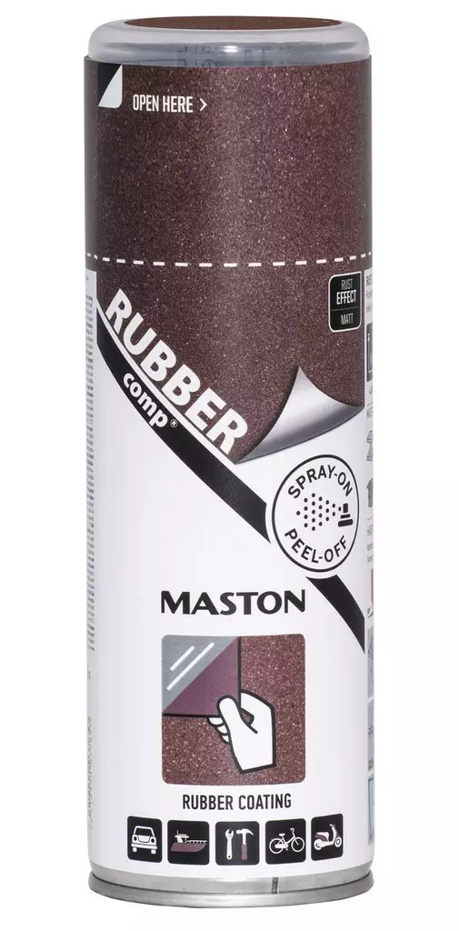 Maston Rubbercomp Rust Effect matta 400m Spraymaali monipuoliseen käyttöön - Tuontitukku.fi ...
