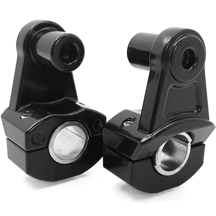 Ohjaustangon 2" korotuspalat säädettävä Kallistettava korotuspala, 22mm ...