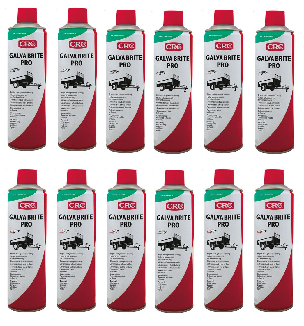 CRC GALVAANINEN PINNOITE GALVA BRITE PRO 500ml 12 PULLOA 500ml x 12 ...