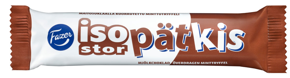 Fazer Iso Pätkis suklaapatukka 36g Herkullinen Pätkis patukka isossa ...