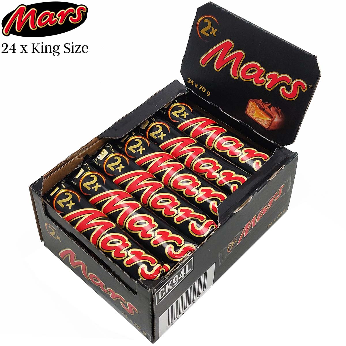 Mars suklaapatukat 70g 24kpl Mars patukka, kaksi palasta - Tuontitukku ...