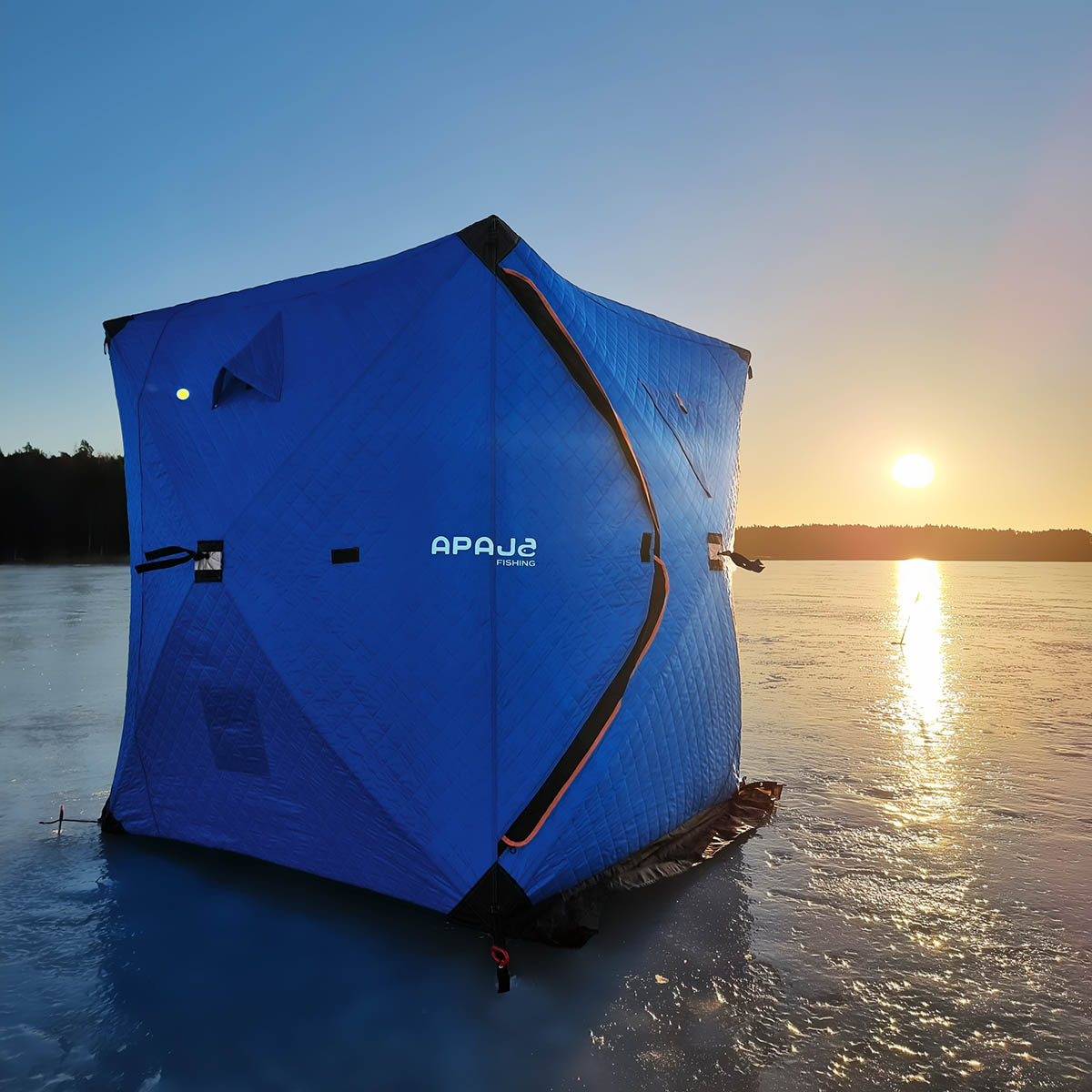 Pilkkiteltta Apaja Thermo WP Lämpöeristetty, vedenpitävä teltta ...