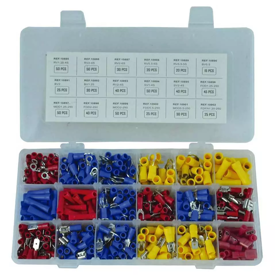 Abikoliitinsarja 635-os JBM Kattava johtoliitinsarja - Tuontitukku.fi verkkokauppa