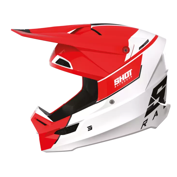 Kypärä SHOT Furious Scope Punainen XS Laadukas kypärä maastourheiluun ...