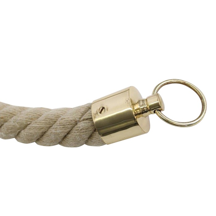 KAIDEKÖYDEN PÄÄTYTULPPA+RENGAS MES. 36mm Mukana ruuvi köyden ...