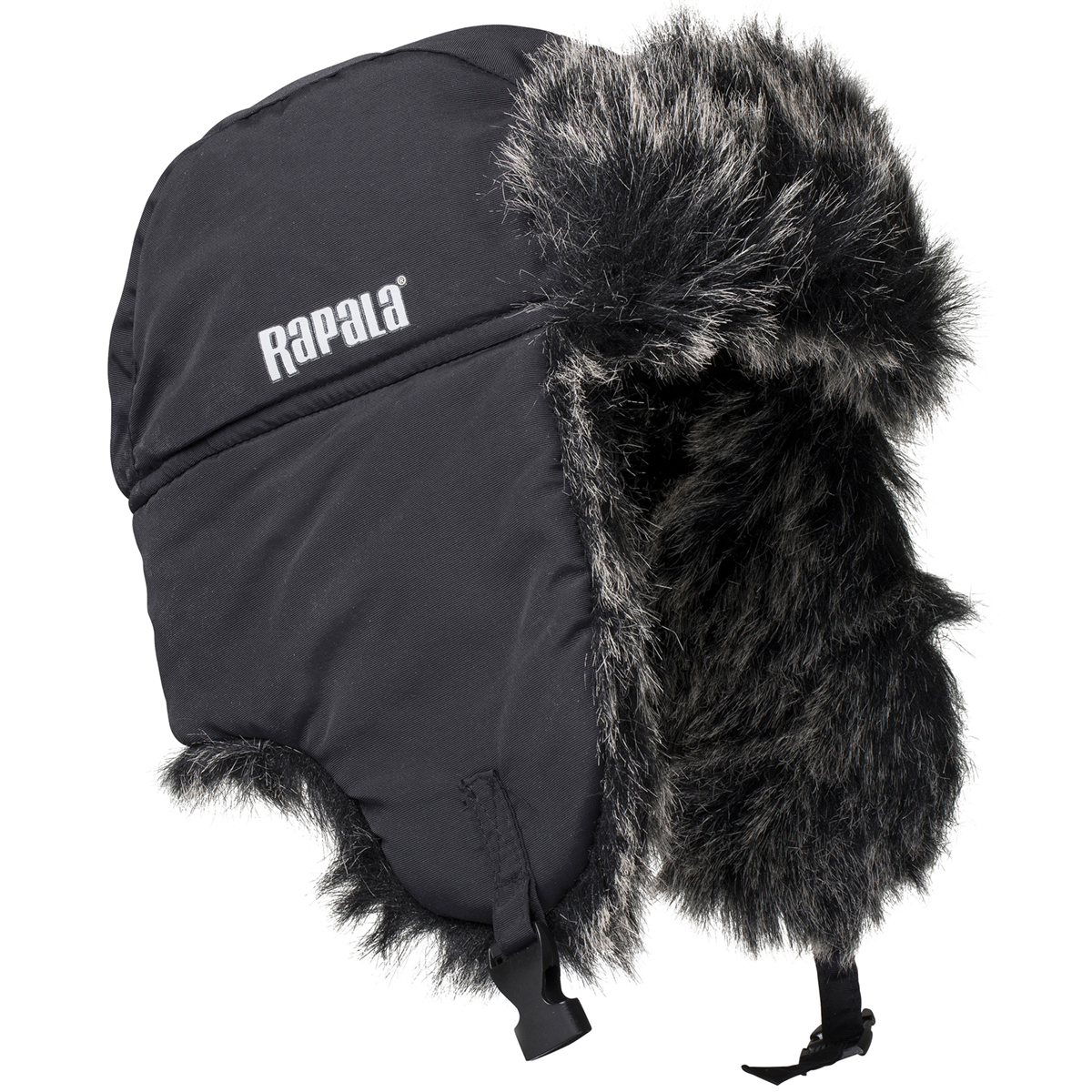 Karvahattu Rapala Trapper musta Lämmin, perinteinen karvalakki ...