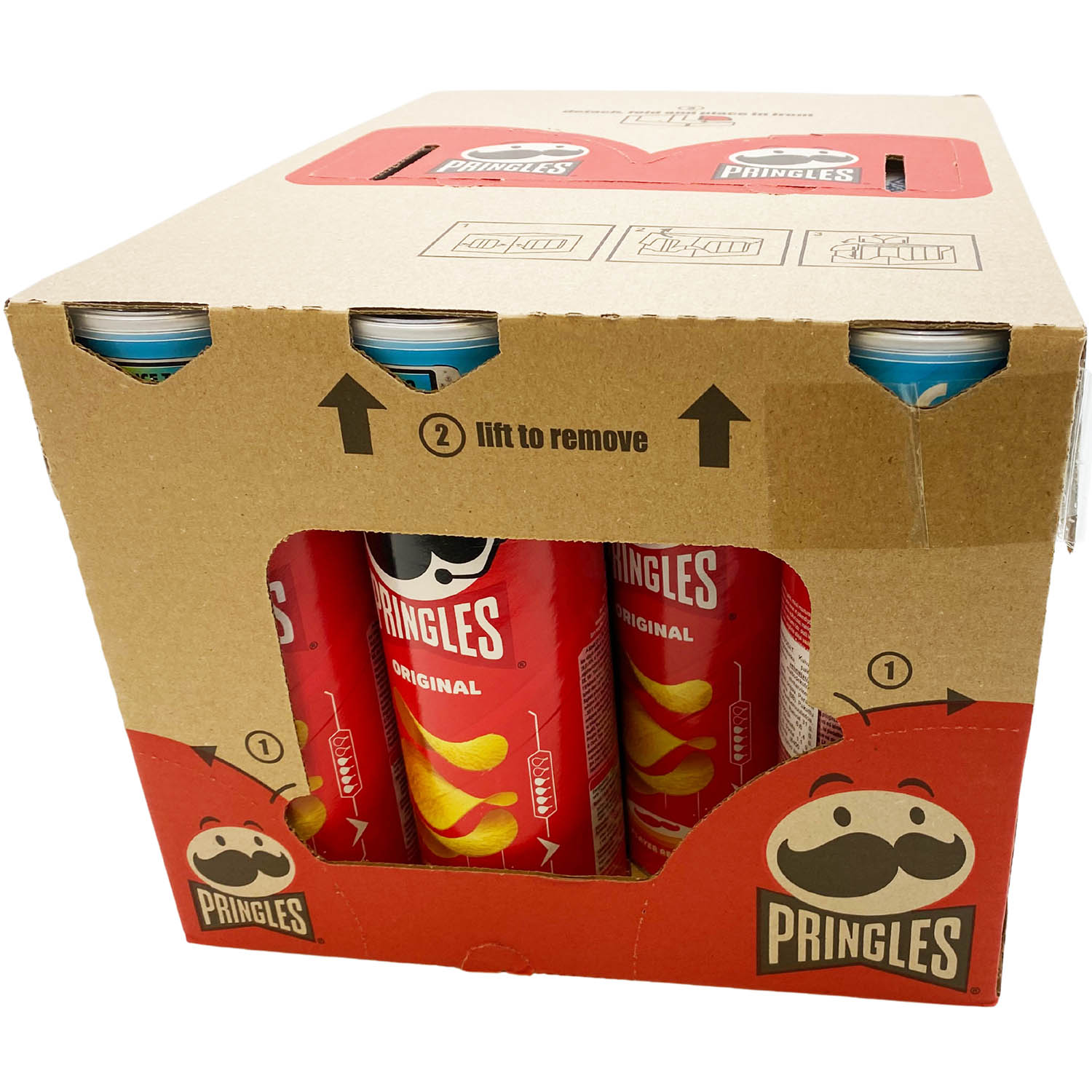 Pringles Original 19 x 165g Suolatut sipsit kätevässä purkissa ...