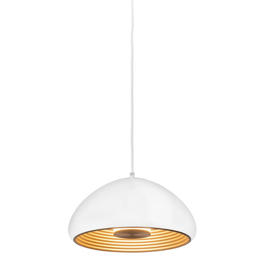 Riippuvalaisin Anile led valkoinen-shampanja 30cm Moderni kattovalaisin ...