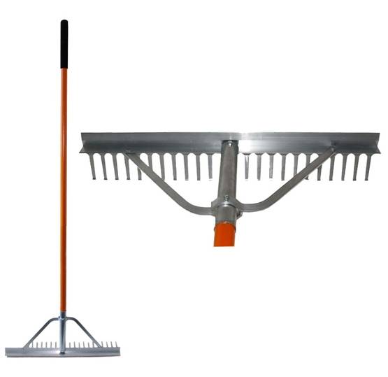 Tasoitusharava / puutarhalana 60x168cm Pitkä ja leveä harava ...